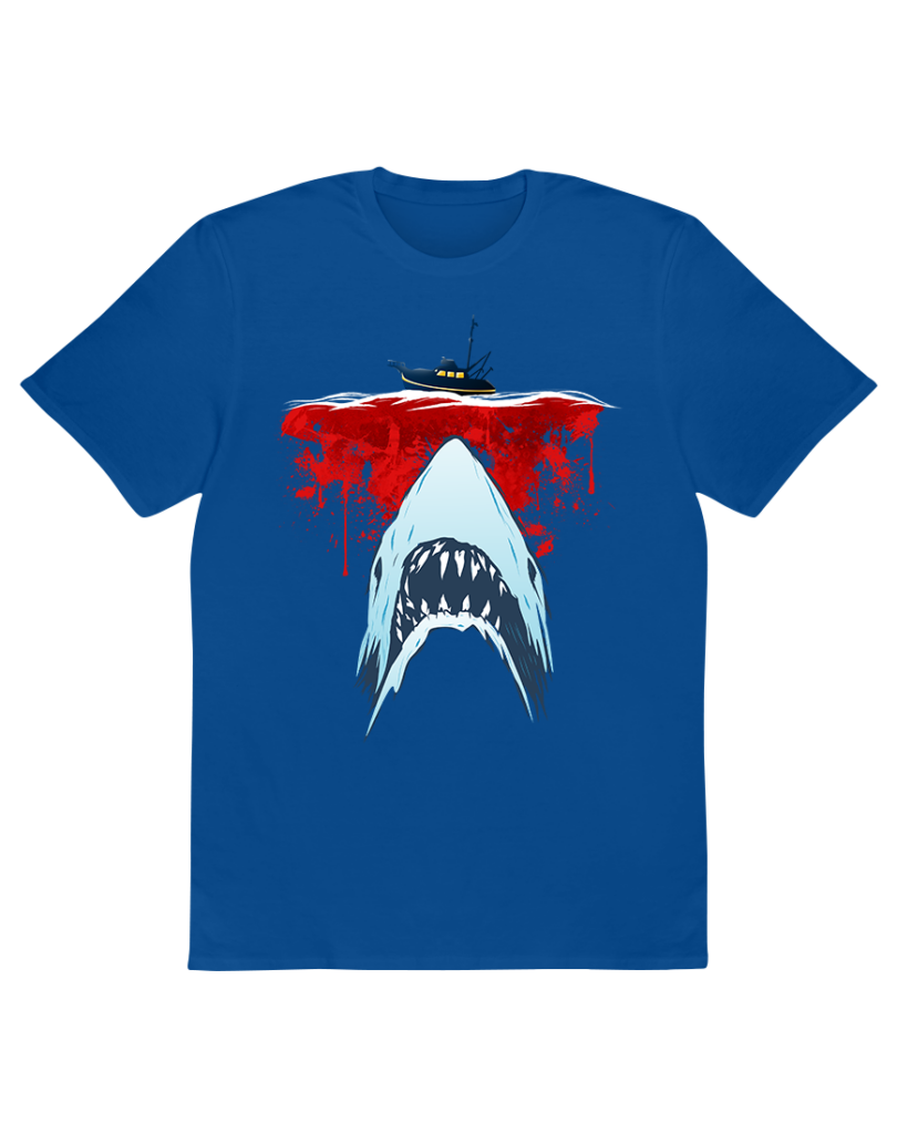Jaws Attack - Pixel T-Shirt Shop